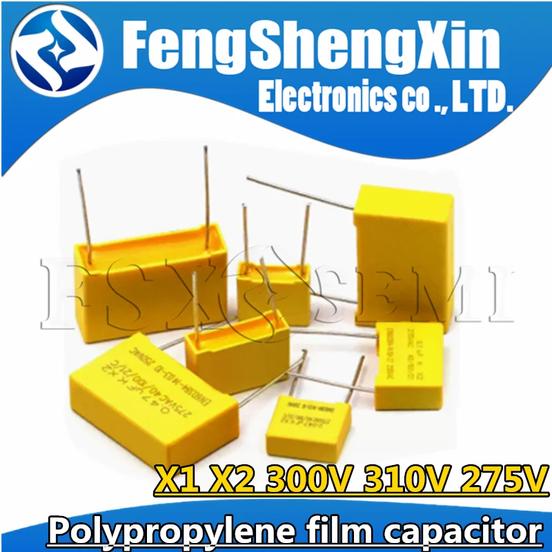 X1 X2 300V 310V 275V Polypropylene film capacitor 1uF 1.2uF 1.5uF 2uF 2 ...