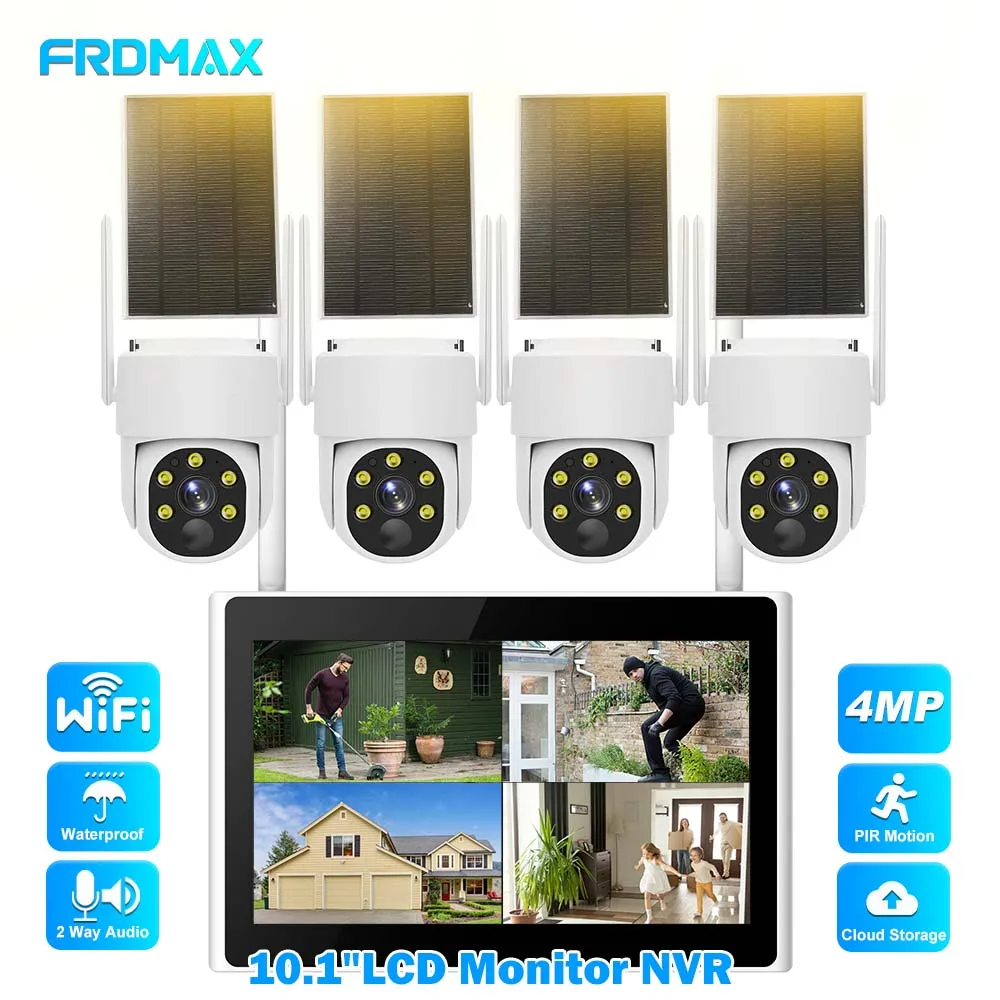 4MP-Solar-WiFi-Camera-System-Outdoor-4-Cameras-Kit-NVR-System-10-1-Inch ...