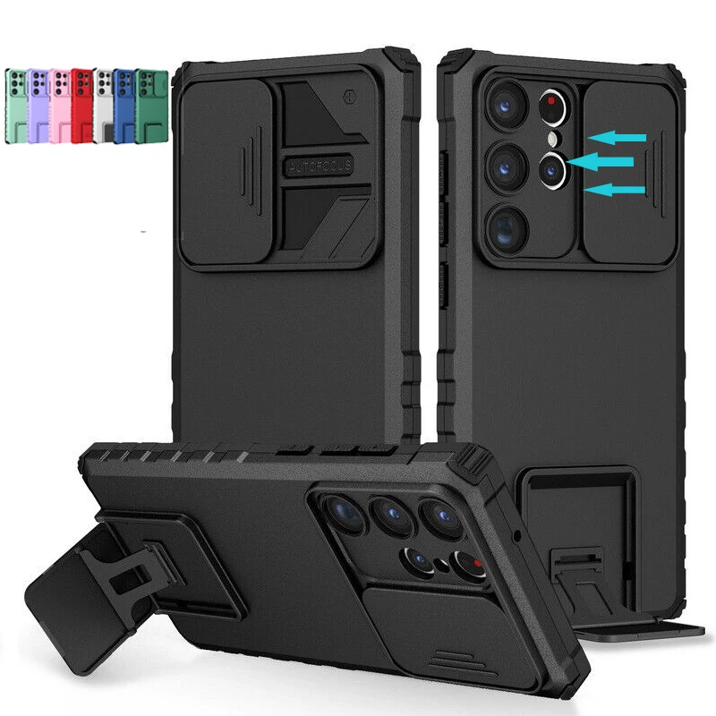 Slide-Camera-Lens-Protection-Case-For-Samsung-Galaxy-S23-S22-Ultra-S21 ...