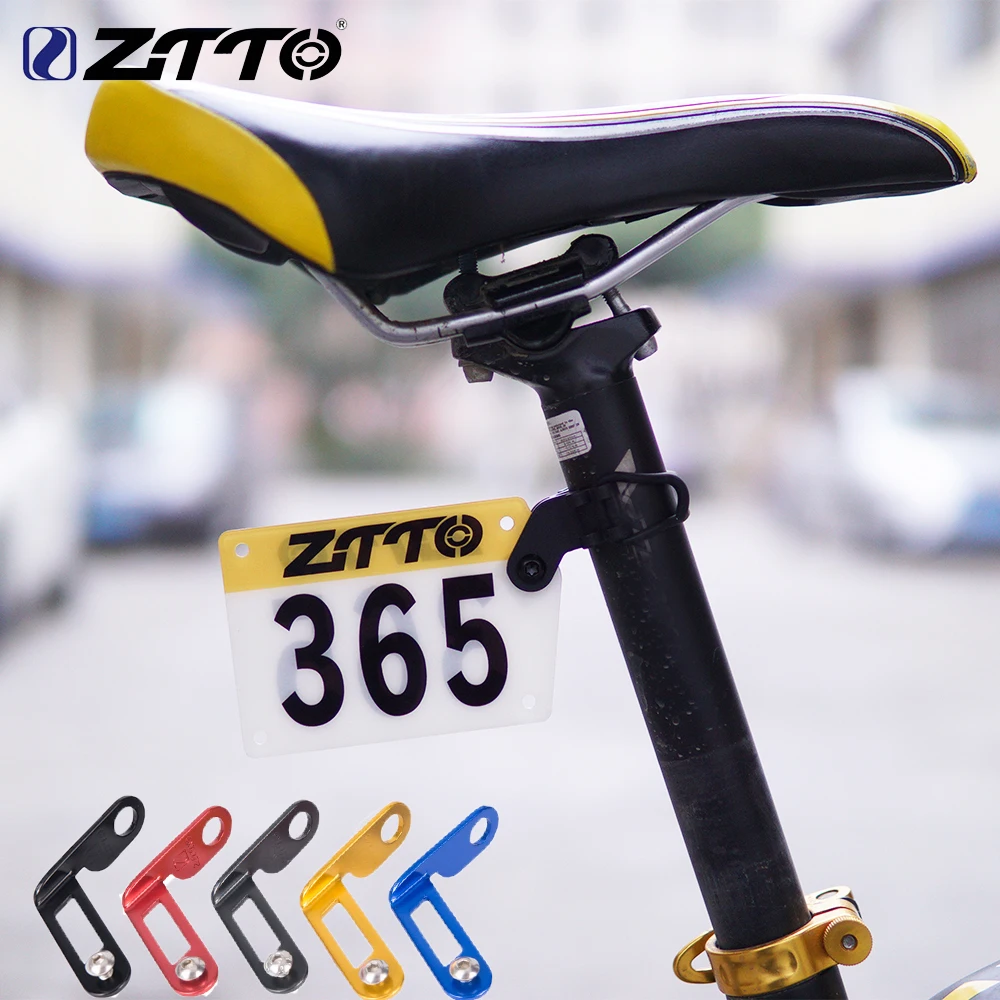 ZTTO-Universal-Bicycle-Racing-Number-Plate-Mount-Holder-Rear-License ...
