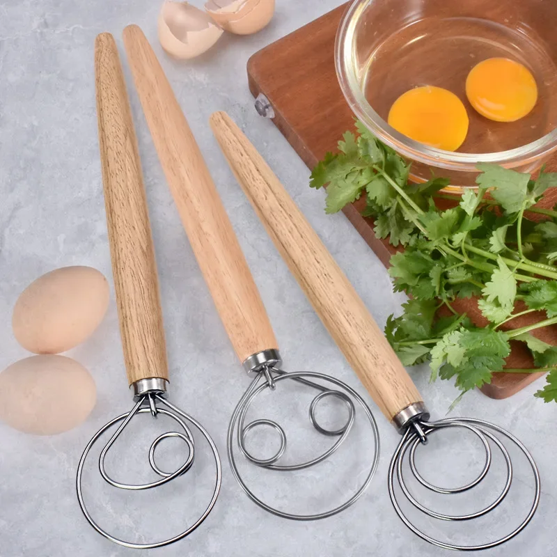 Danish-Dough-Whisk-Stainless-Steel-Hand-Mixer-Blender-Egg-Beater-Poking ...
