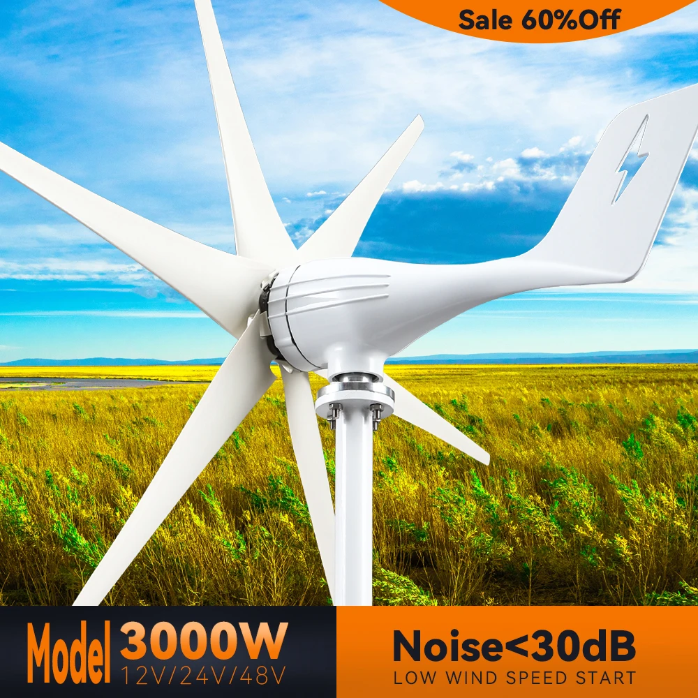 EU-5-days-delivery-3000W-2000W-Windmill-Turbine-Generator-Dynamo-Energy ...