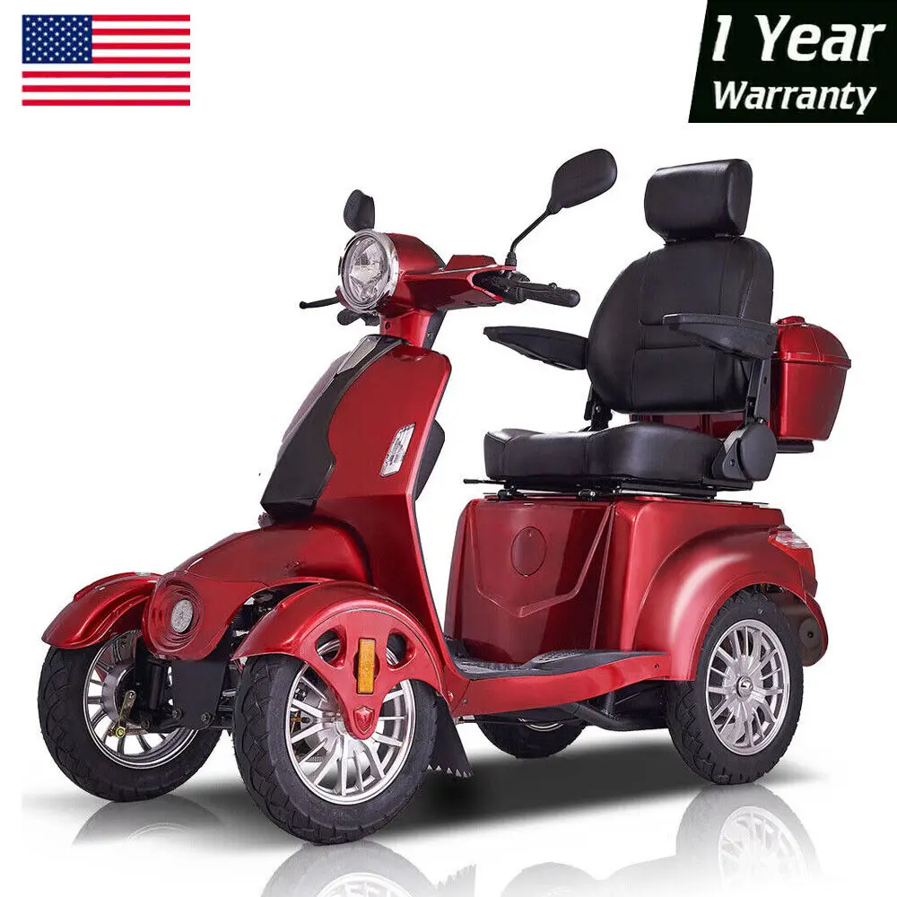 Fastest Electric Mobility Scooter 600W 60V 4 Wheel Compact Mobility ...