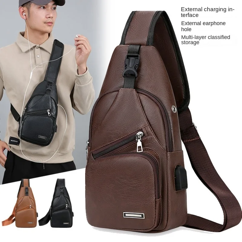 Men-s-USB-Chest-Bag-Designer-Men-Messenger-Crossbody-Package-PU-Leather ...