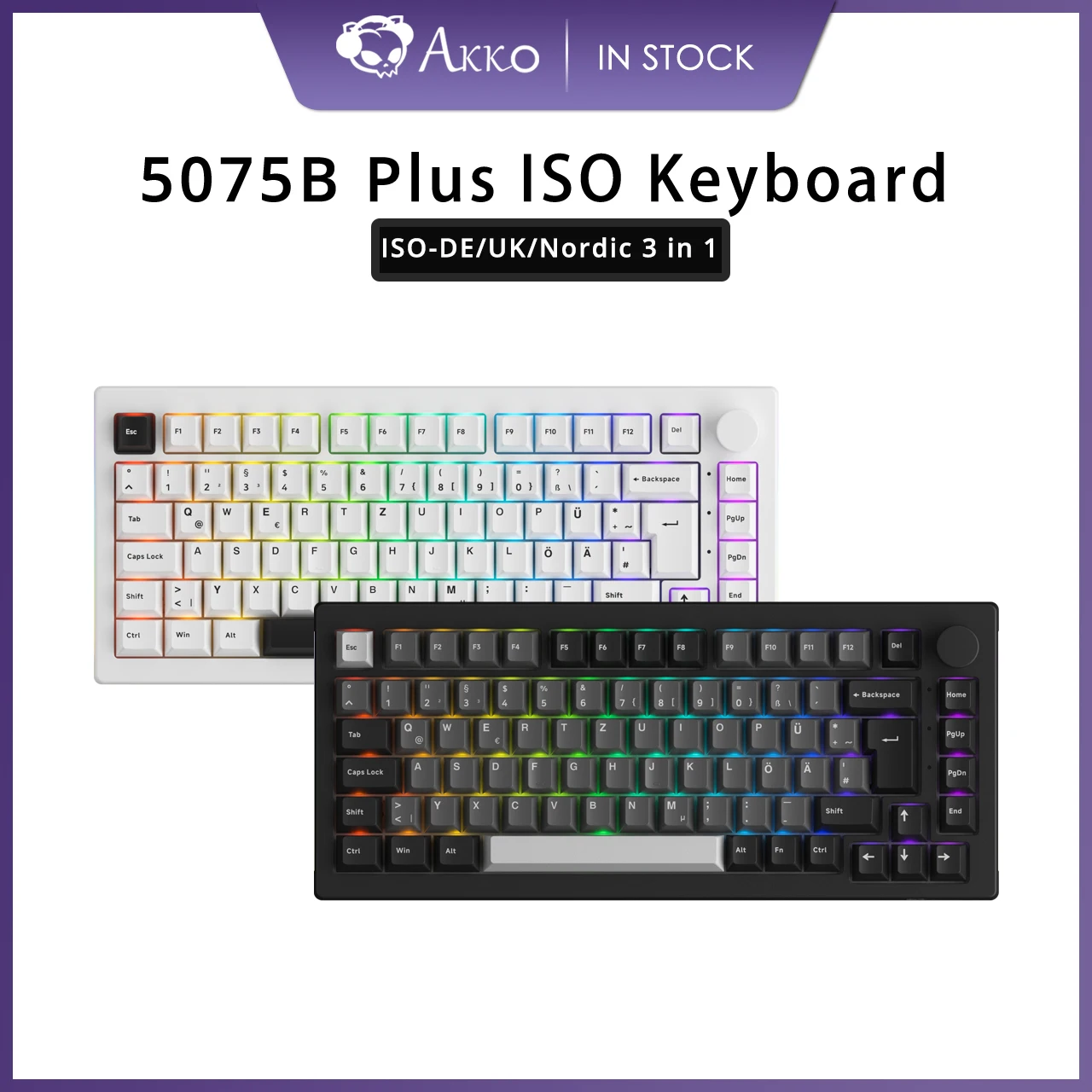 Akko-5075B-Plus-75-ISO-DE-UK-Nordic-3-in-1-Mechanical-Gaming-Keyboard ...