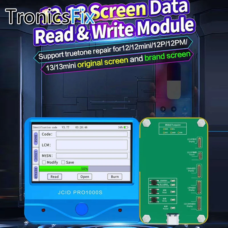 Newest Jc Pro1000s True Tone Module For Iphone 12 13 Original/non ...