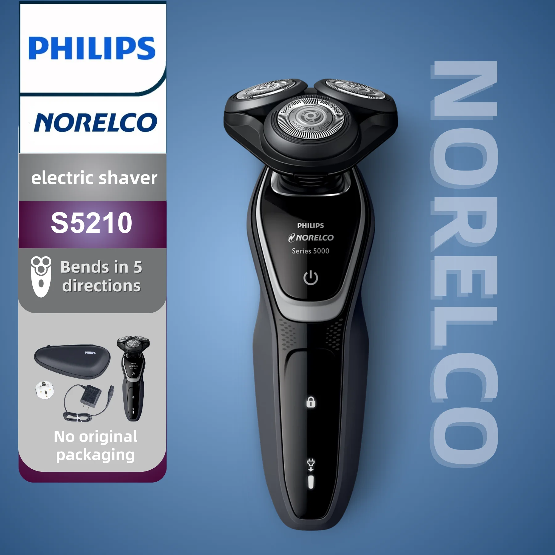 Philips-Norelco-Series-5100-S5210-Wet-Dry-Electric-Shaver-Without ...