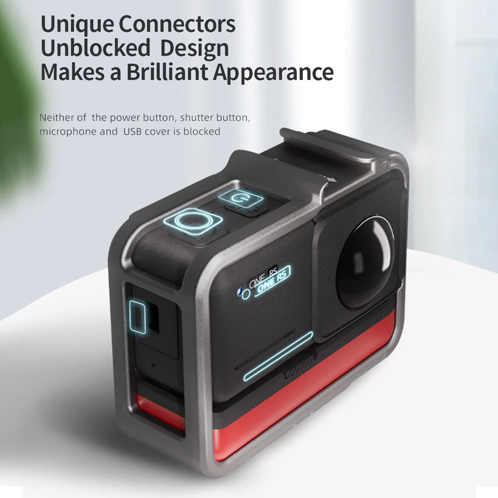 Action-Camera-Frame-Case-For-Insta360-One-RS-Camera-Rabbit-Cage ...