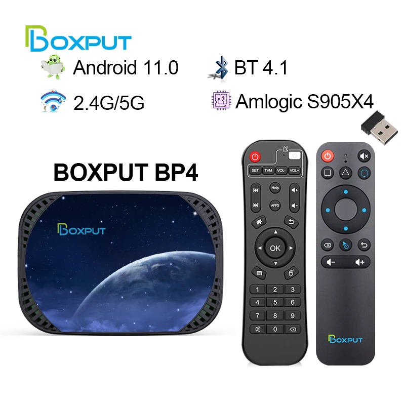 Tv Boxput Bp4 Amlogic S905x4 Android 11 | Media Player | Tv Box | Set ...