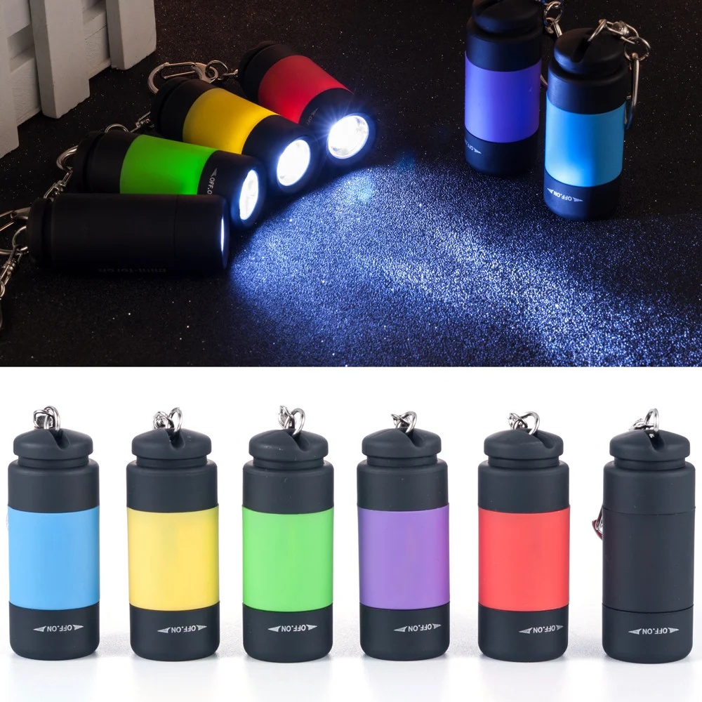 Mini-LED-Light-Portable-Flashlight-USB-Rechargeable-Outdoor-Waterproof-Multi-Color-Children-s ...