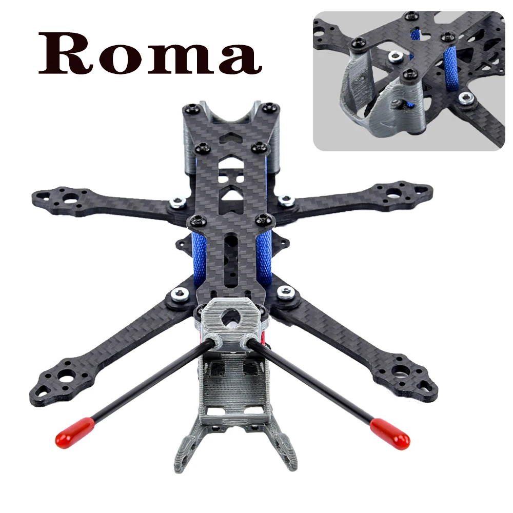 Roma-3K-Carbon-Fiber-Board-Frame-3-Inch-4-Inch-150mm-175mm-X-type-Frame ...