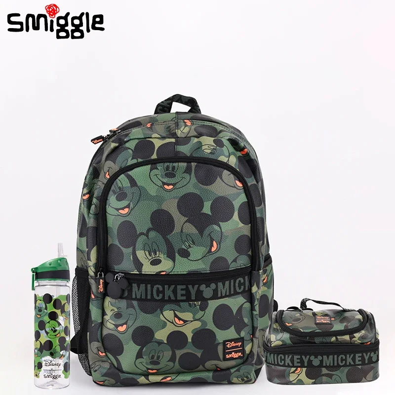 Genuine-Australian-Smiggle-Schoolbag-Cute-Army-Green-Mickey-Student ...