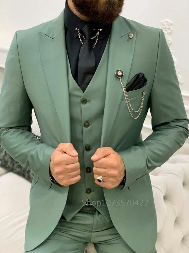 3-Pieces-Suit-for-Men-Matcha-Green-Slim-Fit-Wedding-Groom-Tuxedo ...