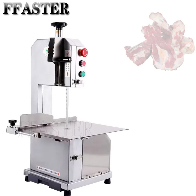 Commercial-Electric-Meat-Bandsaw-1100W-Stainless-Steel-Vertical-Bone ...