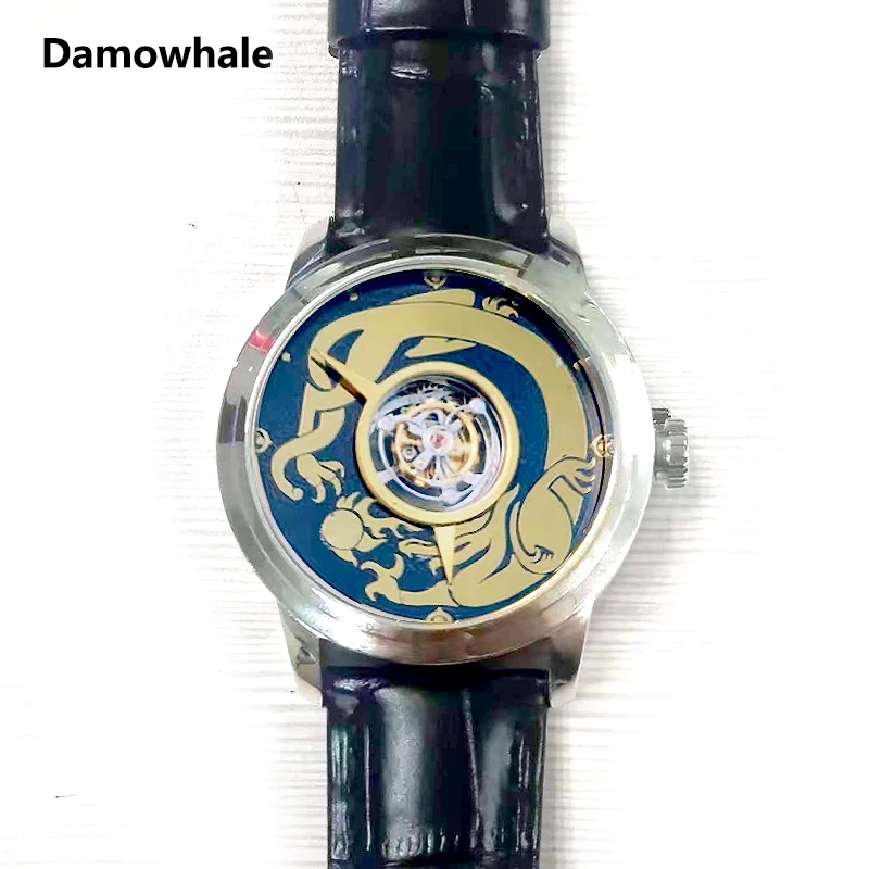Center-tourbillon-movement-mechanical-watch-mechanical-watch-dragon ...
