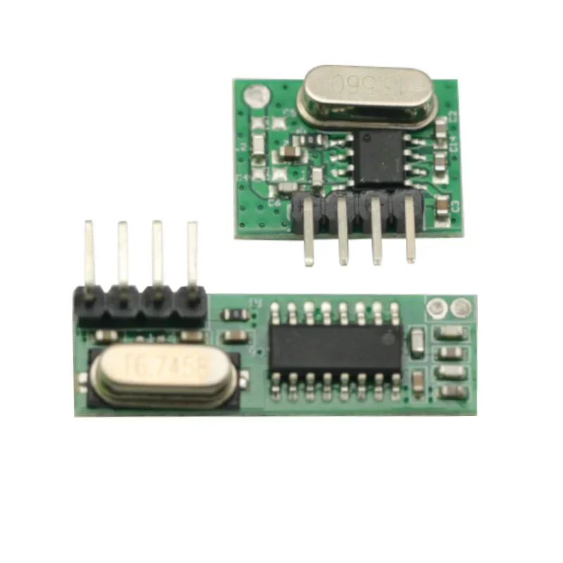 1PCS 433 Mhz RF Receiver and Transmitter Module 433Mhz Remote controls ...