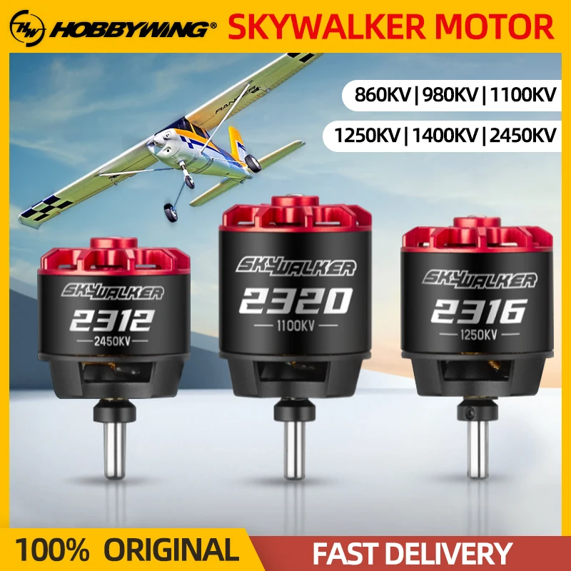NEW-Hobbywing-SkyWalker-2312-2316-2320-Brushless-Motor-860-980-1250 ...