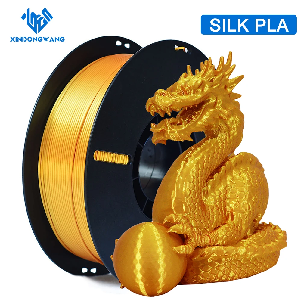 SILK-PLA-Filament-1-75mm-1kg-Silk-Texture-Smooth-Print-Eco-friendly-3D ...