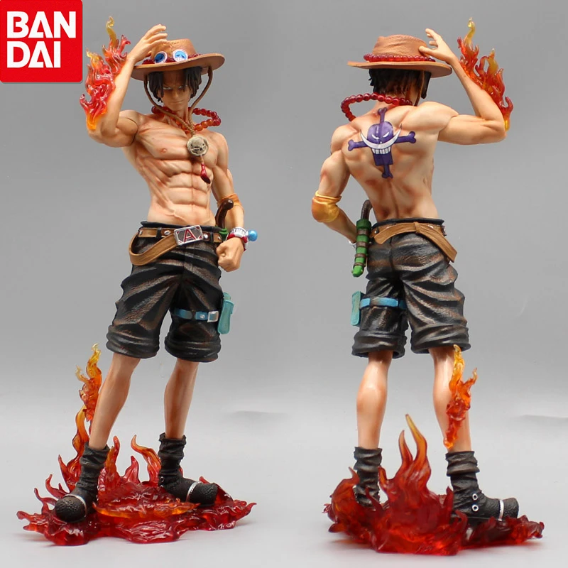 24CM-Boxed-One-Piece-Anime-Whitebeard-Pirates-Captain-Portgas-D-Ace ...