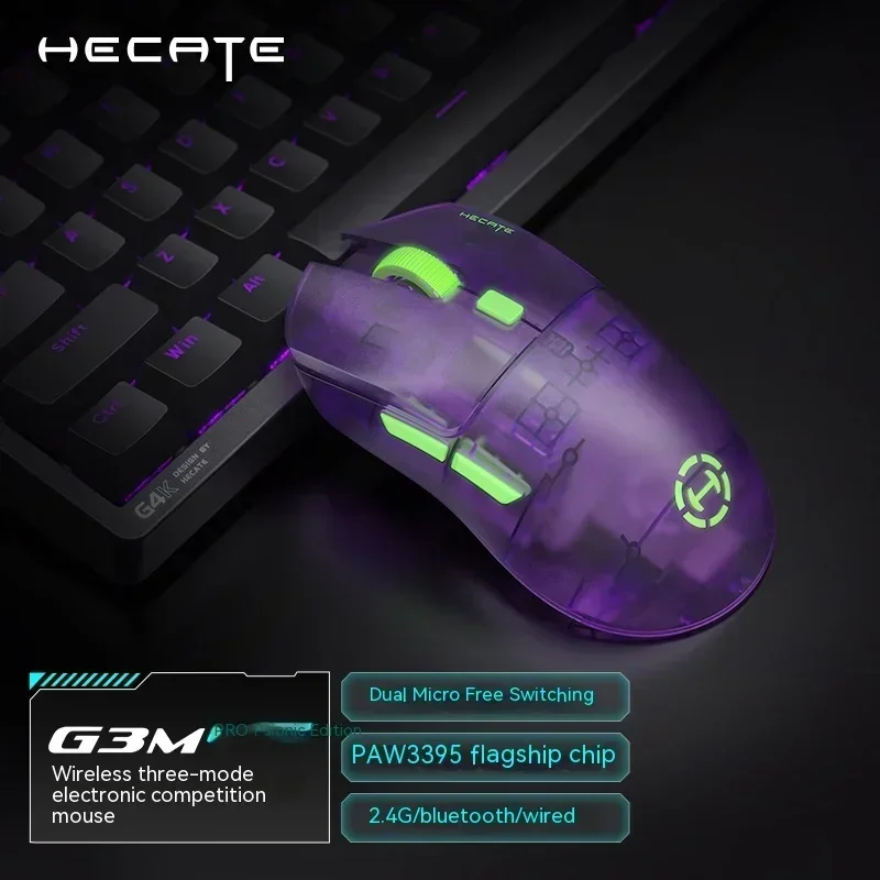 Hecate-G3mpro-Mouse-Wireless-Paw3395-Three-Mode-Flash-Speed-Ultra-Low-Latency-Technology-Pixel ...