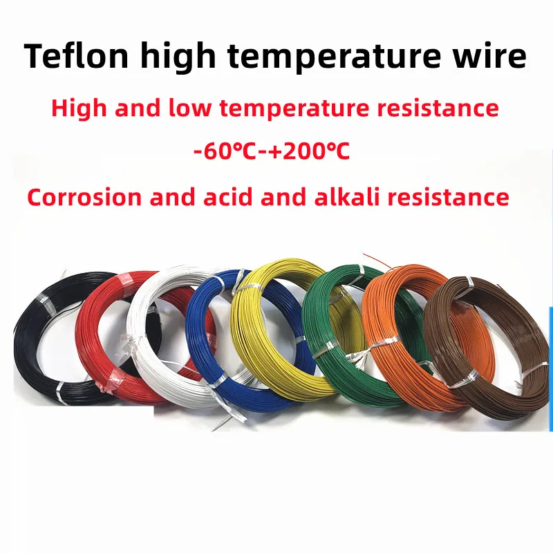 High-Temperature-cable-Ptfe-Fep-Teflo-Insulated-Cable-Heat-Resistant ...