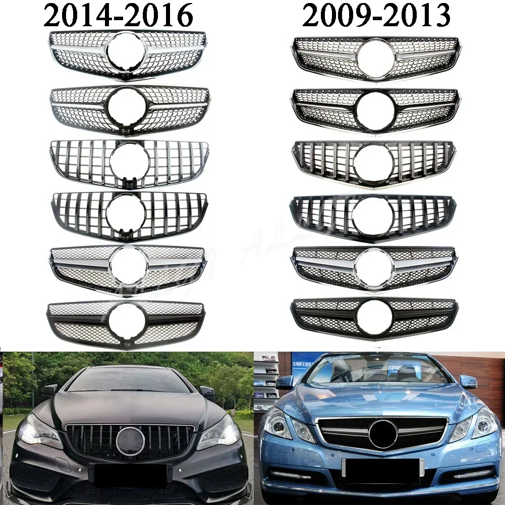 Front-Racing-Facelift-Grilles-Upper-Hood-Bumper-Grille-For-Mercedes ...