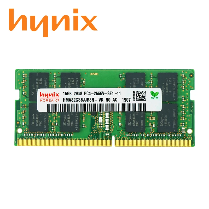Hynix Ddr4 8gb 16gb 32gb 64gb 2400mhz 2133 2666mhz 3200mhz Sodimm Notebook High Performance ...