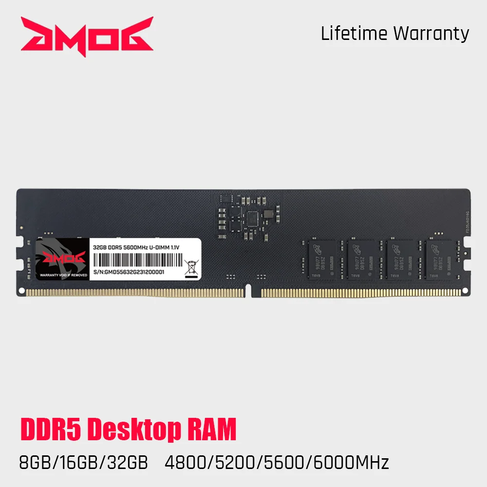 GMOG-Memoria-RAM-DDR5-para-escritorio-8GB-16GB-32GB-4800MHz-5200MHz ...