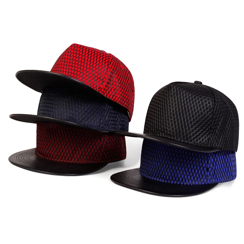 Fashion-light-board-net-hat-hip-hop-hats-Street-tide-men-and-women-flat ...