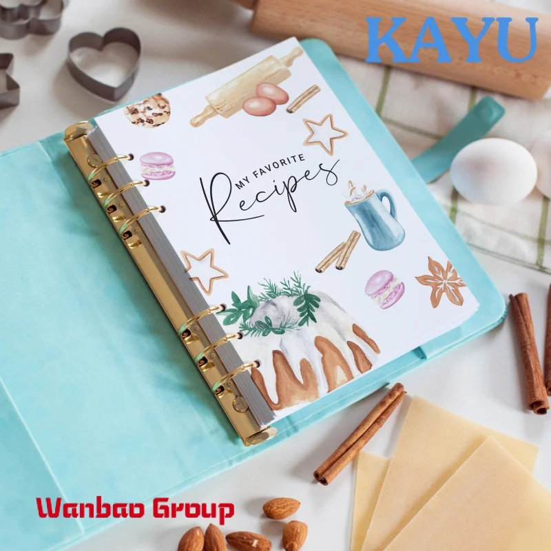 Custom-Personalized-Cook-Book-Binder-Gift-Custom-Recipe-Journal-Note ...