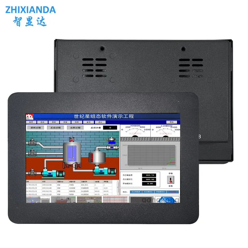 7-Inch-1024x600-Embedded-Industrial-Touch-Monitor-Panel-Mount-Display ...