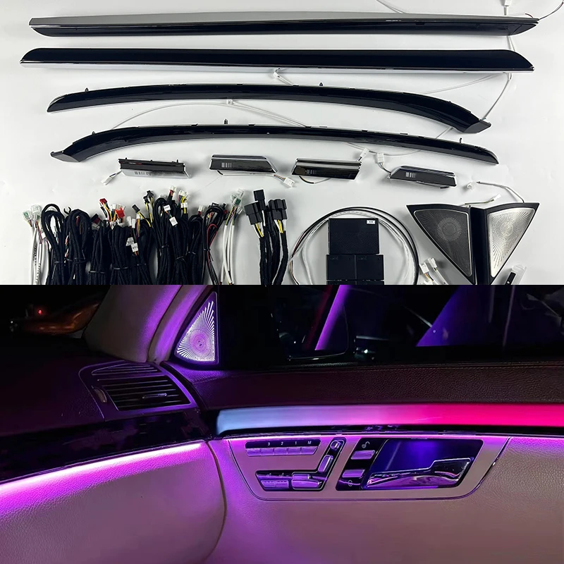 Led Ambient Light Fit for Mercedes Benz S Class W221 2009-2013 Interior ...
