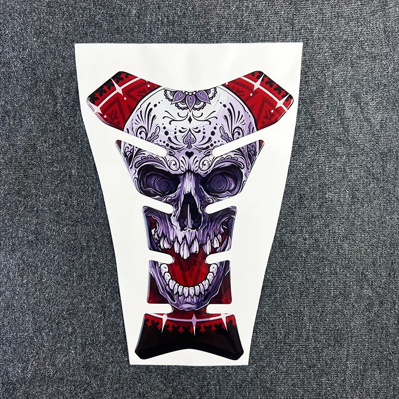 3D Motorcycle Fuel Tank Sticker Decals Waterproof Decoration Stickers ...