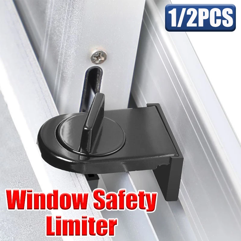 1-2PCS-Sliding-Sash-Stopper-Cabinet-Lock-Straps-Door-Security-Anti ...