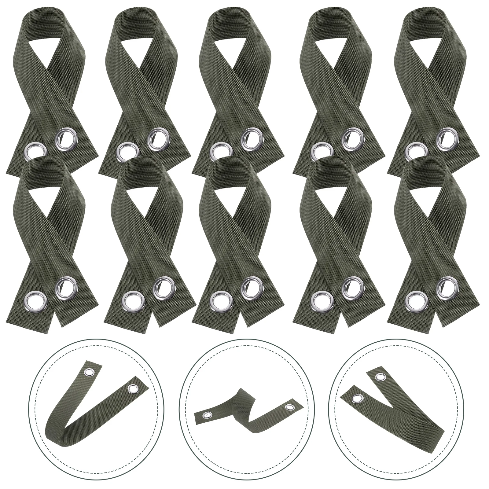 10-8-Pcs-Tree-Supports-Leaning-Garden-Strap-Accessories-Ties-Straps ...
