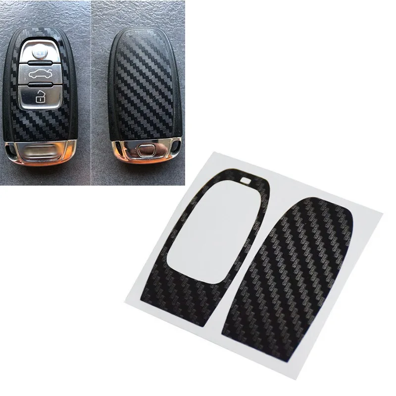 Carbon-Fiber-Car-Key-Protection-Sticker-for-Audi-A4-A6-RS4-A5-A7-A8-S5 ...
