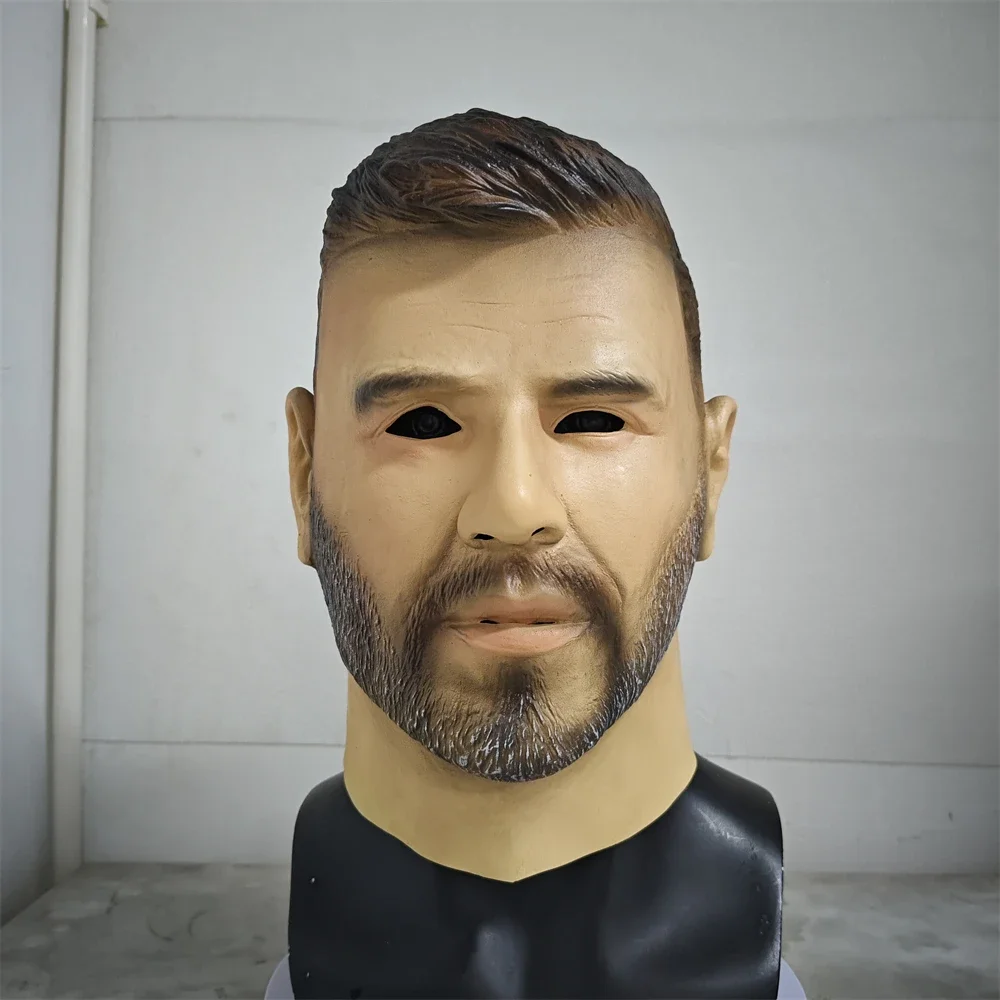 Realistic Latex Male Mask Chris Hemsworth Celebrity Mask Halloween ...