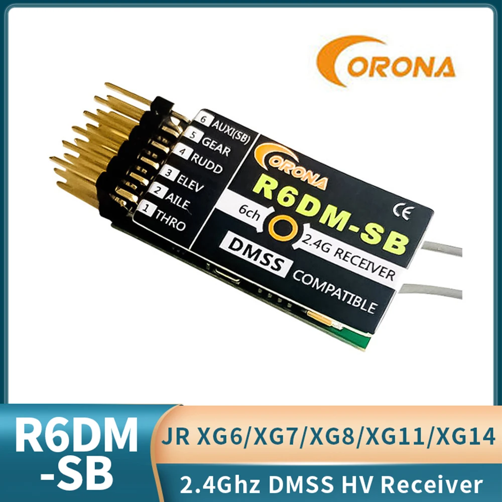 Corona-r-cepteur-RC-R6DM-2-4ghz-6-canaux-JR-DMSS-Compatible-avec-le ...