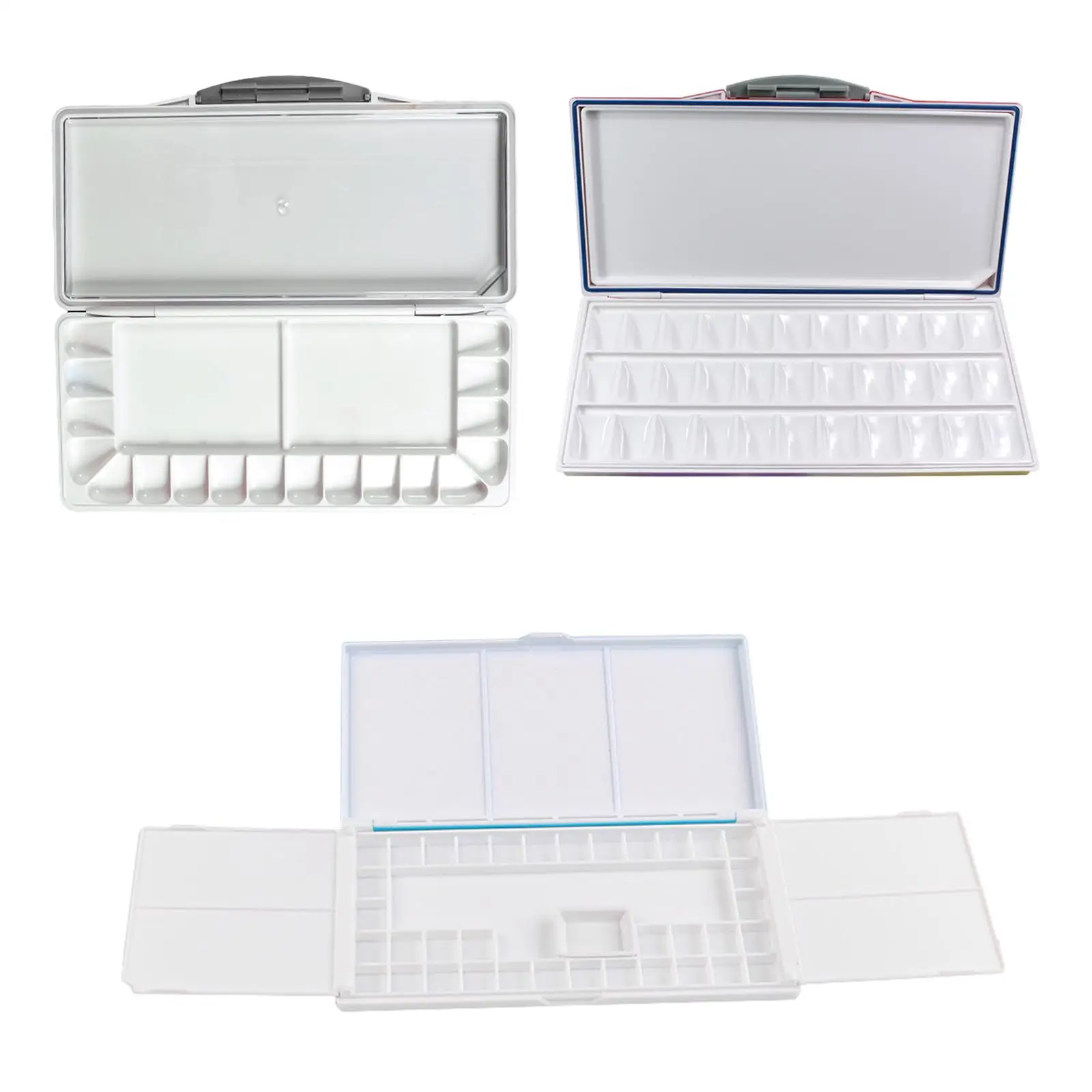 Watercolor-Palette-Leakproof-with-Lid-Portable-Empty-Airtight-Paint-Box ...