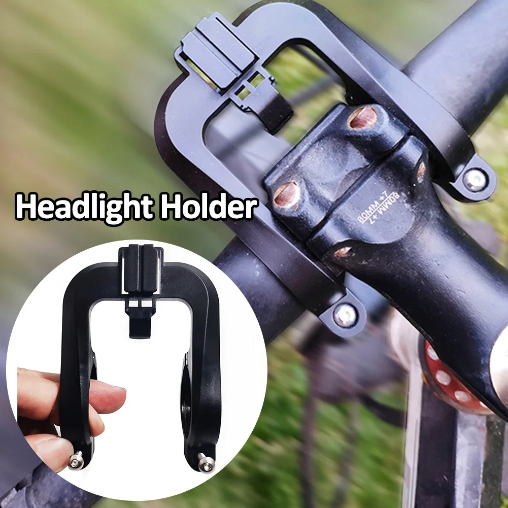 Bicycle-Headlight-Light-Extension-Bracket-Stand-Bike-Lamp-Holder-Clip ...