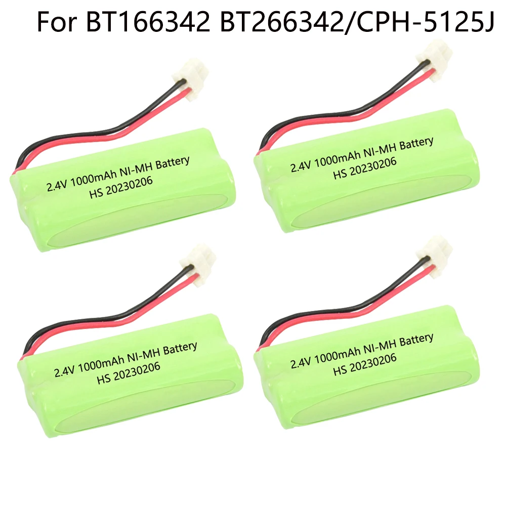 BT183342-BT283342-Cordless-Phone-Battery-2-4V-1000mah-for-AT-T-VTech ...