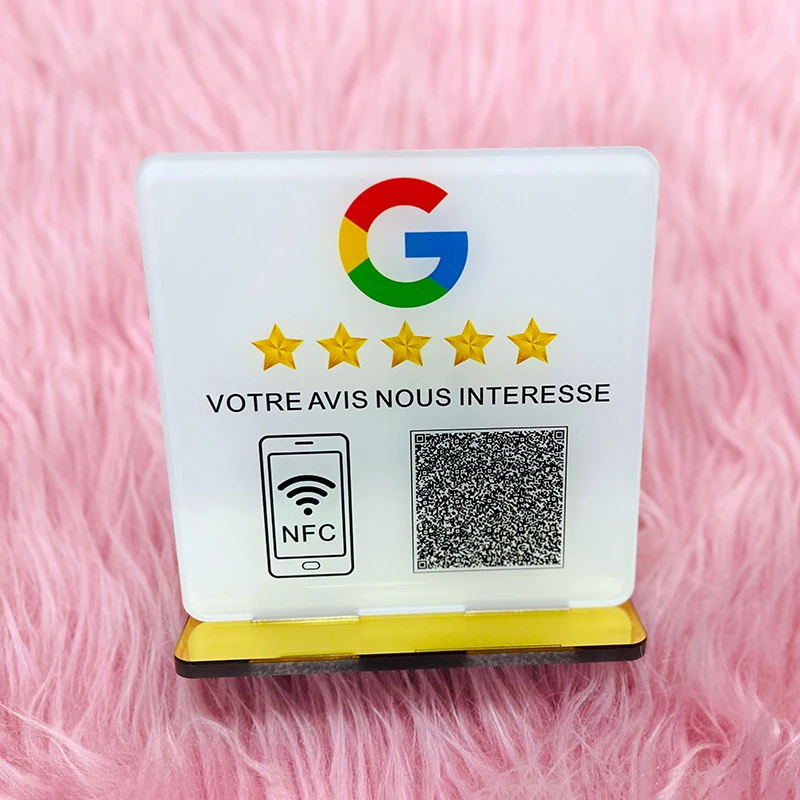 Social Media Qr Code Generator Custom Social QR Code Sign - Acrylic ...