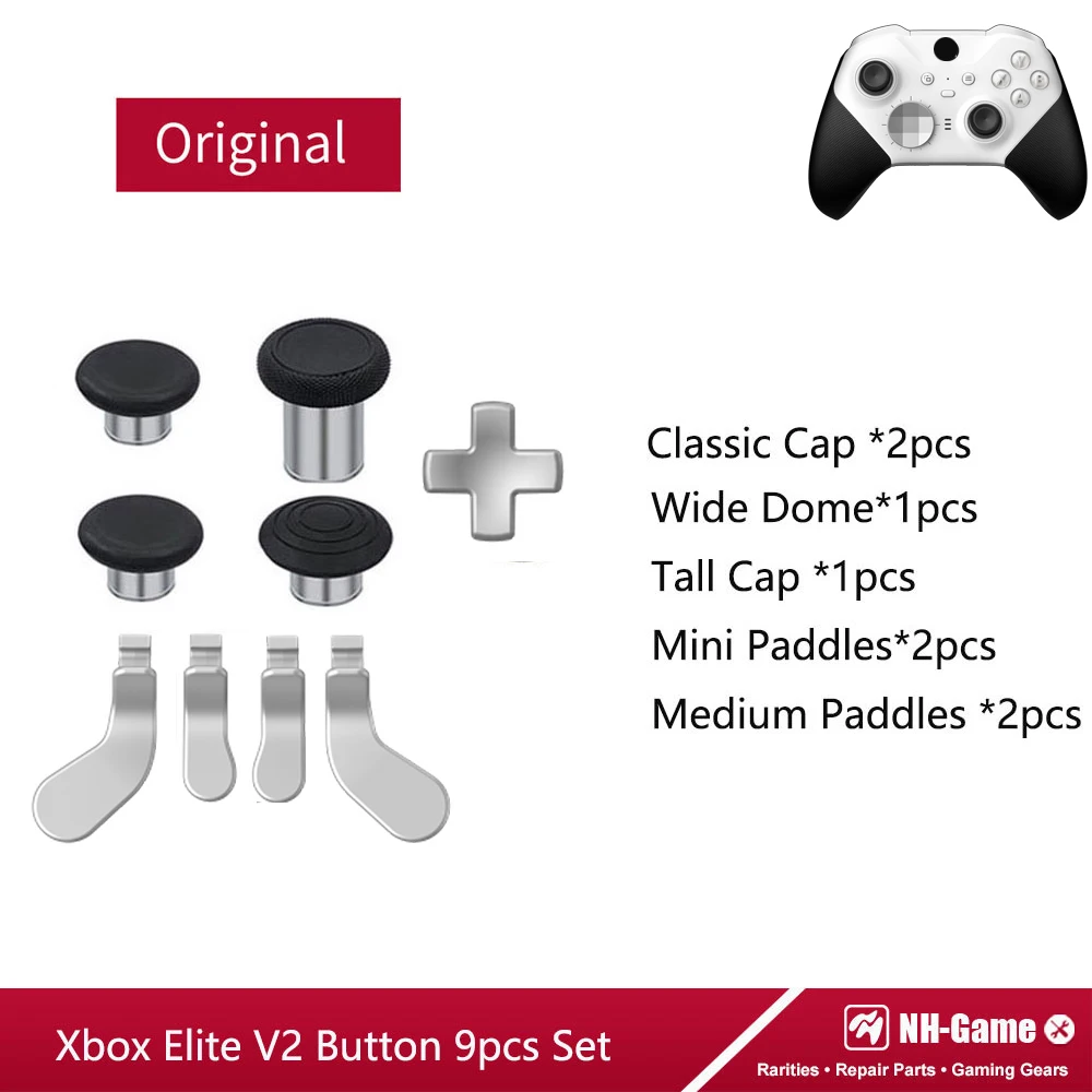 Analog Buttons For Xbox Elite Series 2 Gamepad Thumb Stick D-Pad Grips ...