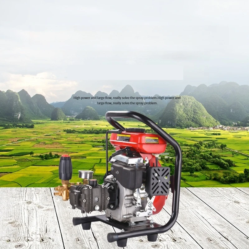 Four-Stroke-Gasoline-Engine-Sprayer-Agricultural-High-Pressure-Sprayer ...
