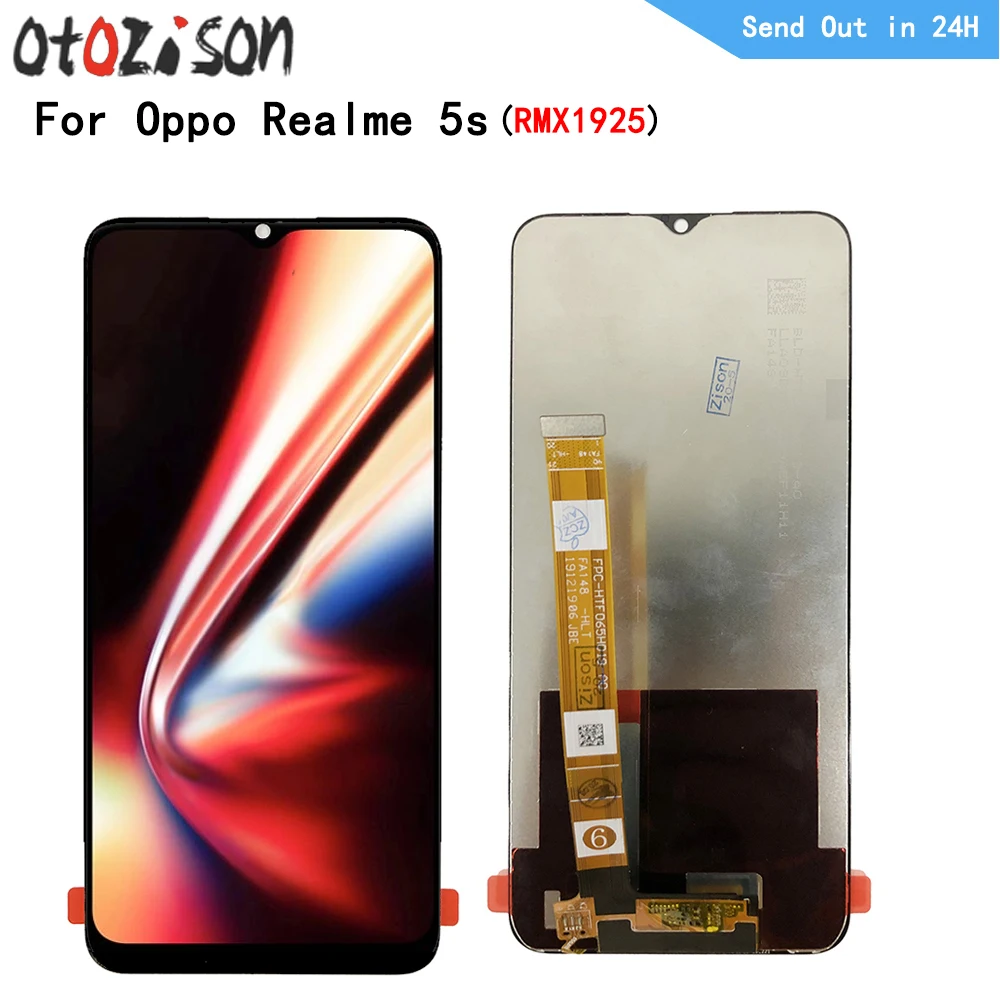 LCD 디스플레이 스크린 터치 패널 디지타이저 Oppo Realme 5s RMX1925 용 - 티몬