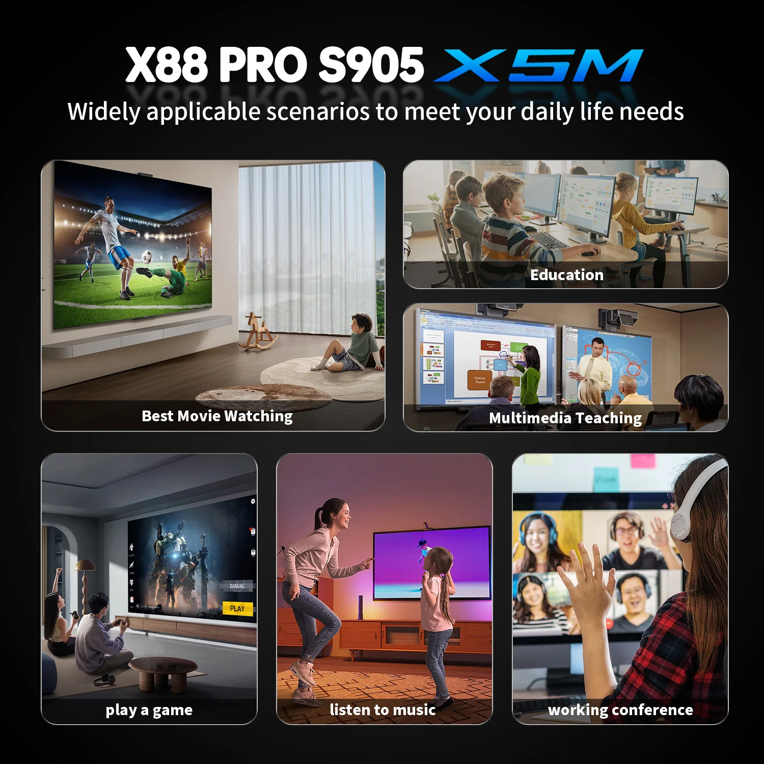 ENERFER X88 PRO X5M Smart TV Box Android 14 | AliExpress