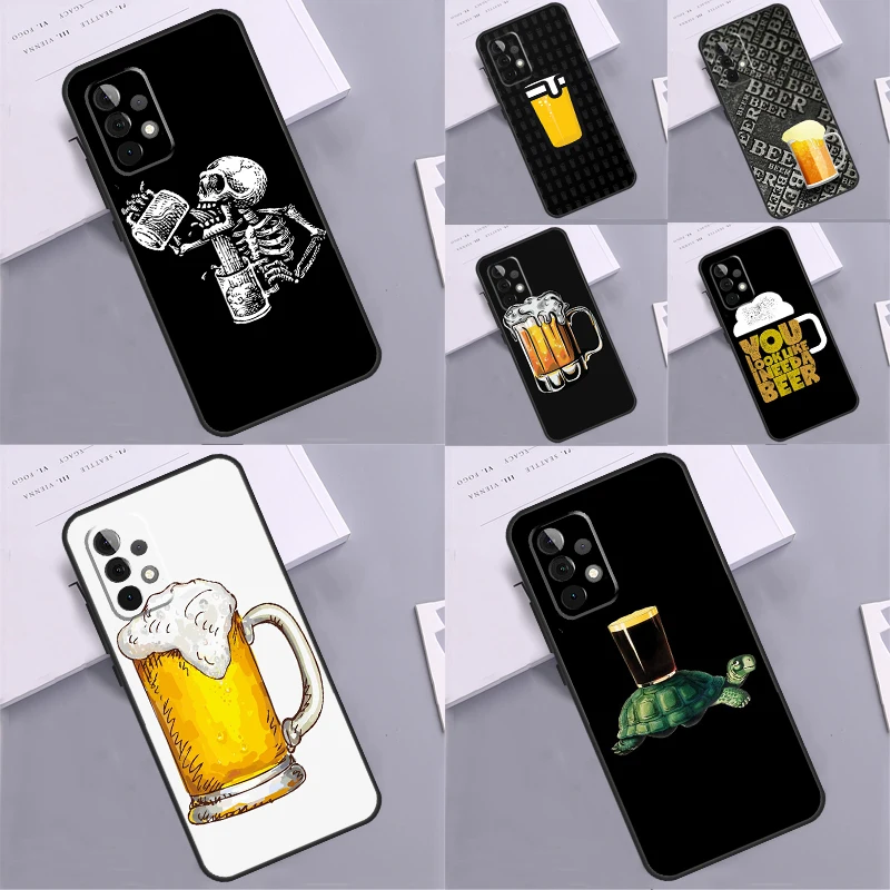Beer Cup For Samsung Galaxy A54 A34 A14 A36 A56 A26 A16 A15 A55 A53 A33 ...
