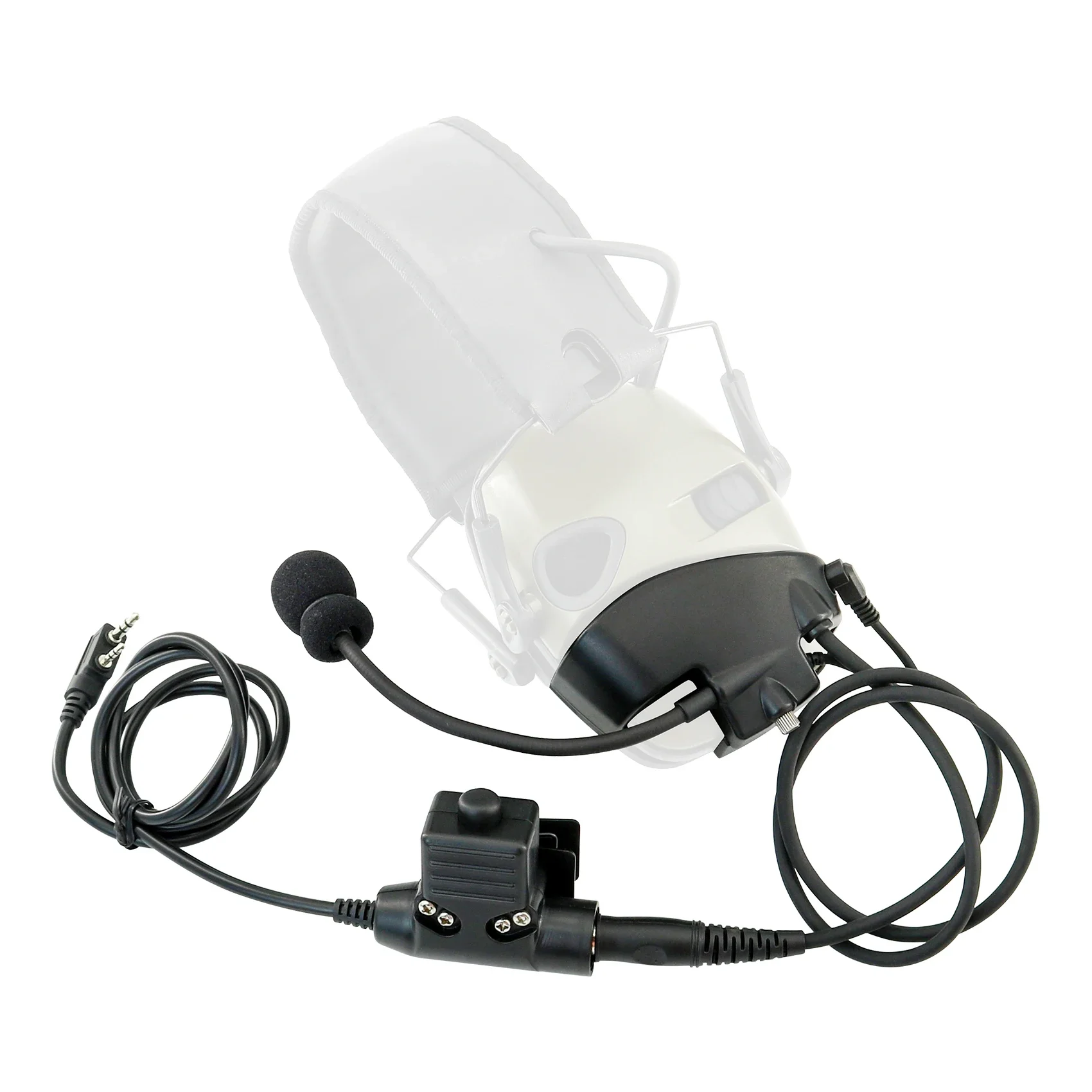 HEARGEAR-External-Mic-Kit-with-Tactical-U94-Ptt-for-Howard-Leight ...