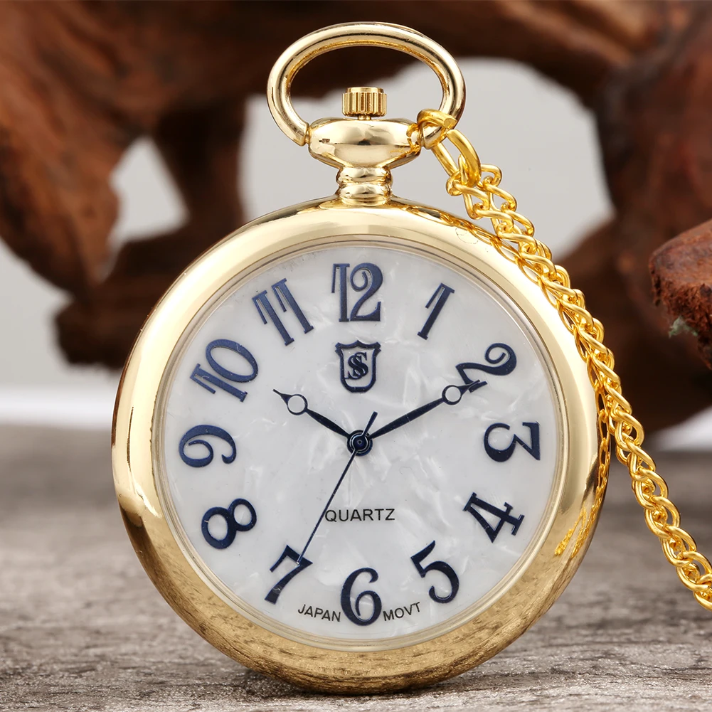 Gold-Pocket-Watch-Quartz-Pocket-Watch-Universal-Pocket-Watch-Waterproof ...