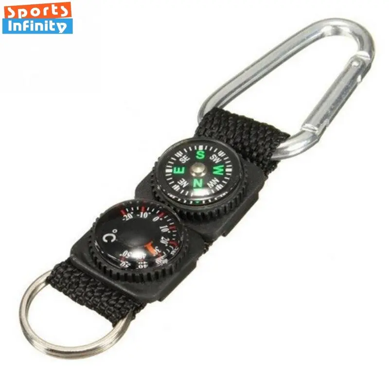 Outdoor-Tools-Camping-Multiuse-Compass-Pointer-Mini-Keychain-Metal ...